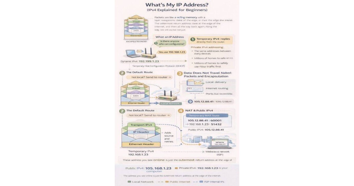 What Is My IP Address? IPv4 Explained for Beginners