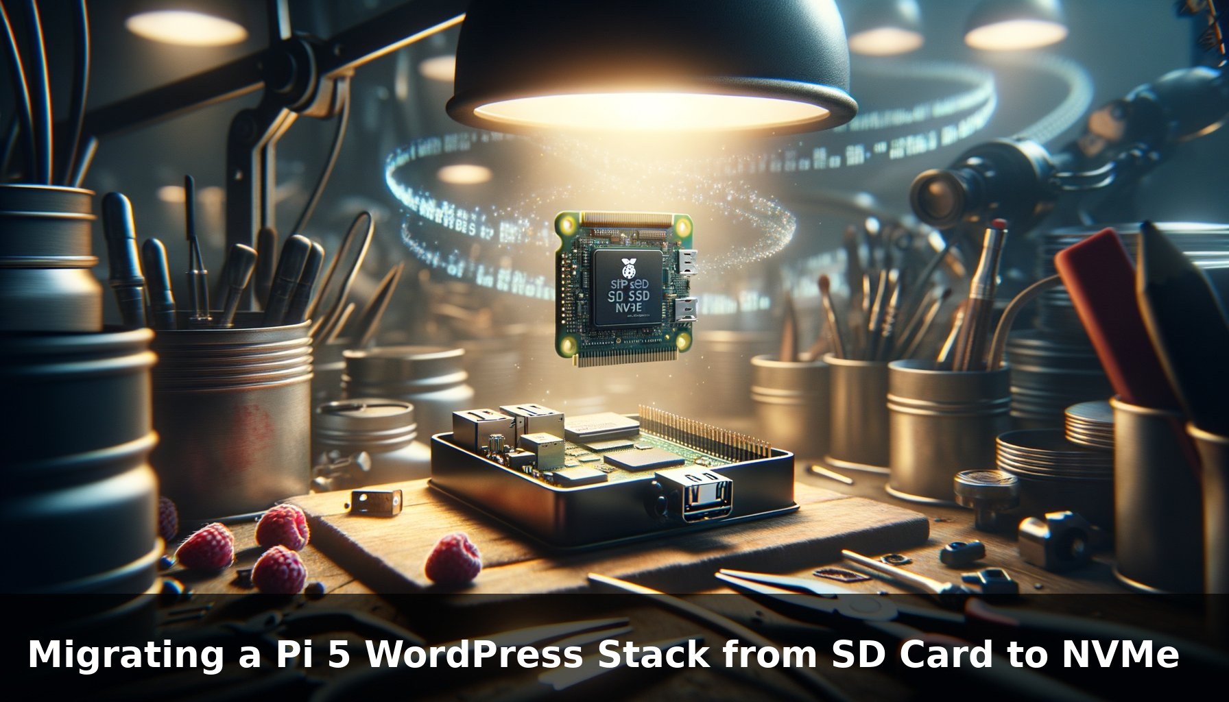 Migrating a Pi 5 WordPress Docker Stack to NVMe SSD